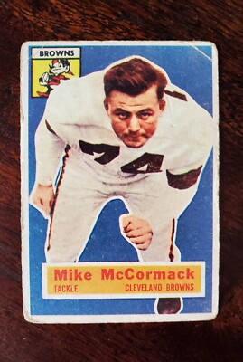 1956 Topps Mike McCormack #105 | eBay