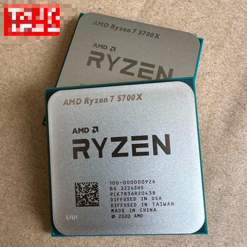 AMD Ryzen 7 5700X R7-5700X 8-Core 16Thr 3.4GHz 65W Socket AM4 Support ...