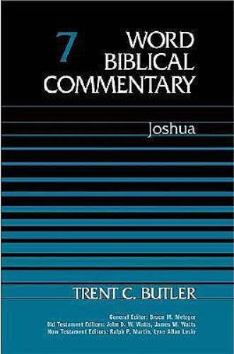 Word Biblical Commentary Vol. 7, Joshua (butler), 350pp - Hardcover ...