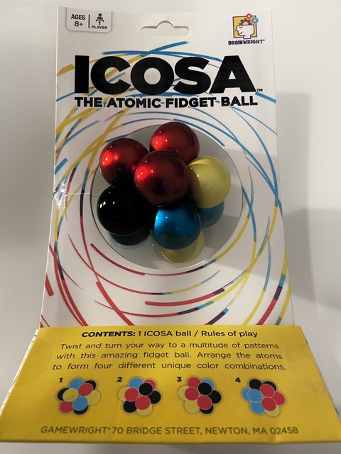Brainwright Icosa The Atomic Fidget Puzzle Ball 8yrs for sale online | eBay