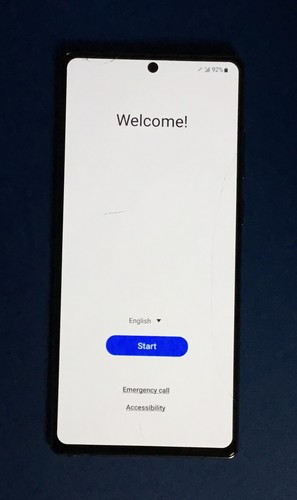 Samsung Galaxy Note 20 N981U 5G 128GB Gray Verizon Phone SCREEN CRACKED ...
