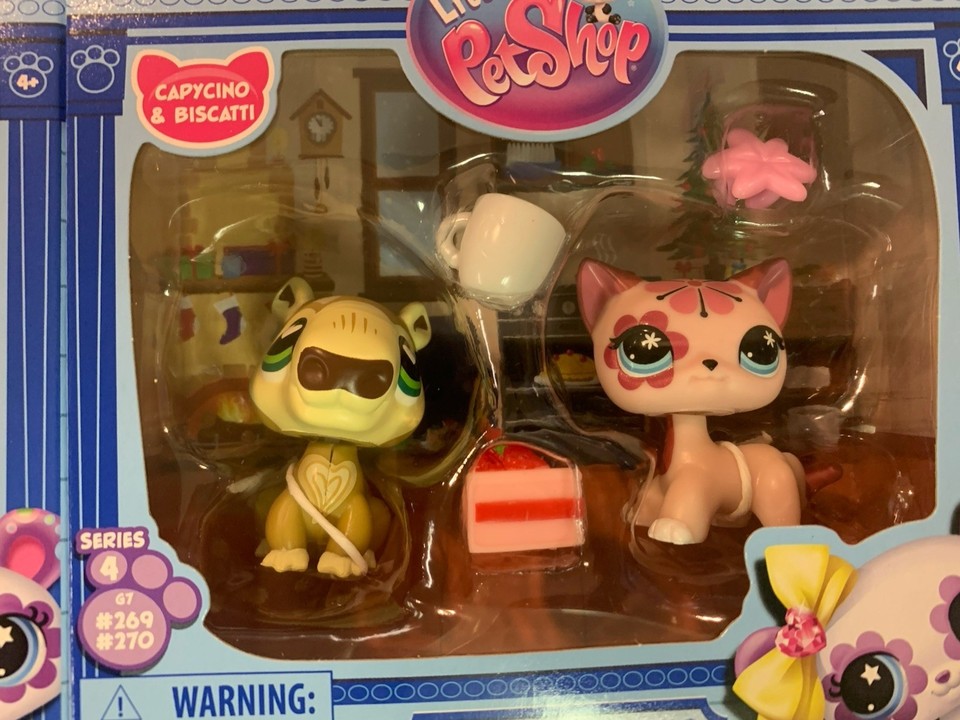Littlest Pet Shop LPS G7 holiday pairs 2025 4 pets 6 Accessories 267 ...