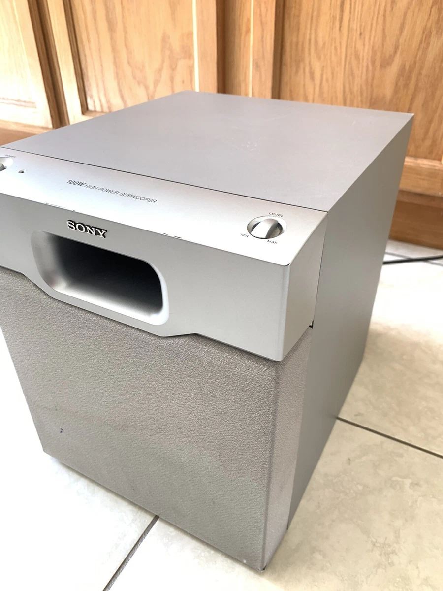Sony Subwoofer Silver