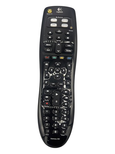 Logitech Harmony 300 Universal Remote TESTED & WORKING VGC | eBay