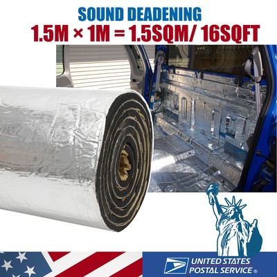 48Sqft Automotive Sound Deadening Insulation Heat Barrier Noise Proof ...