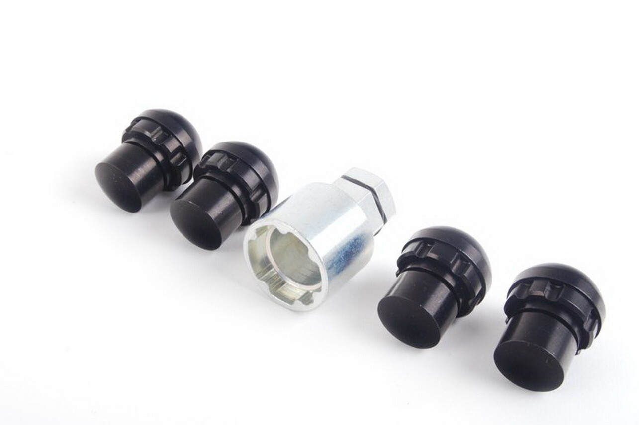Set Of New Genuine Porsche Black Locking Alloy Wheel Nuts - 993 964 968 ...