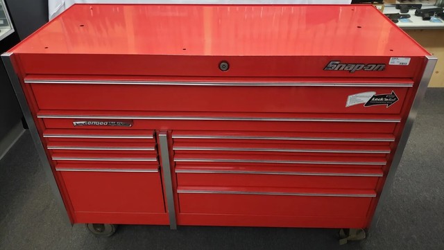 Snap-on KRL722BPBO Rolling Cabinet Double Bank 11 Drawers Red Tool ...