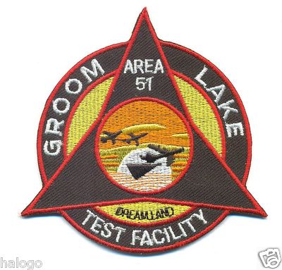 AREA 51 TRIANGLE GROOM DRY LAKE PATCH - GDL01 | eBay