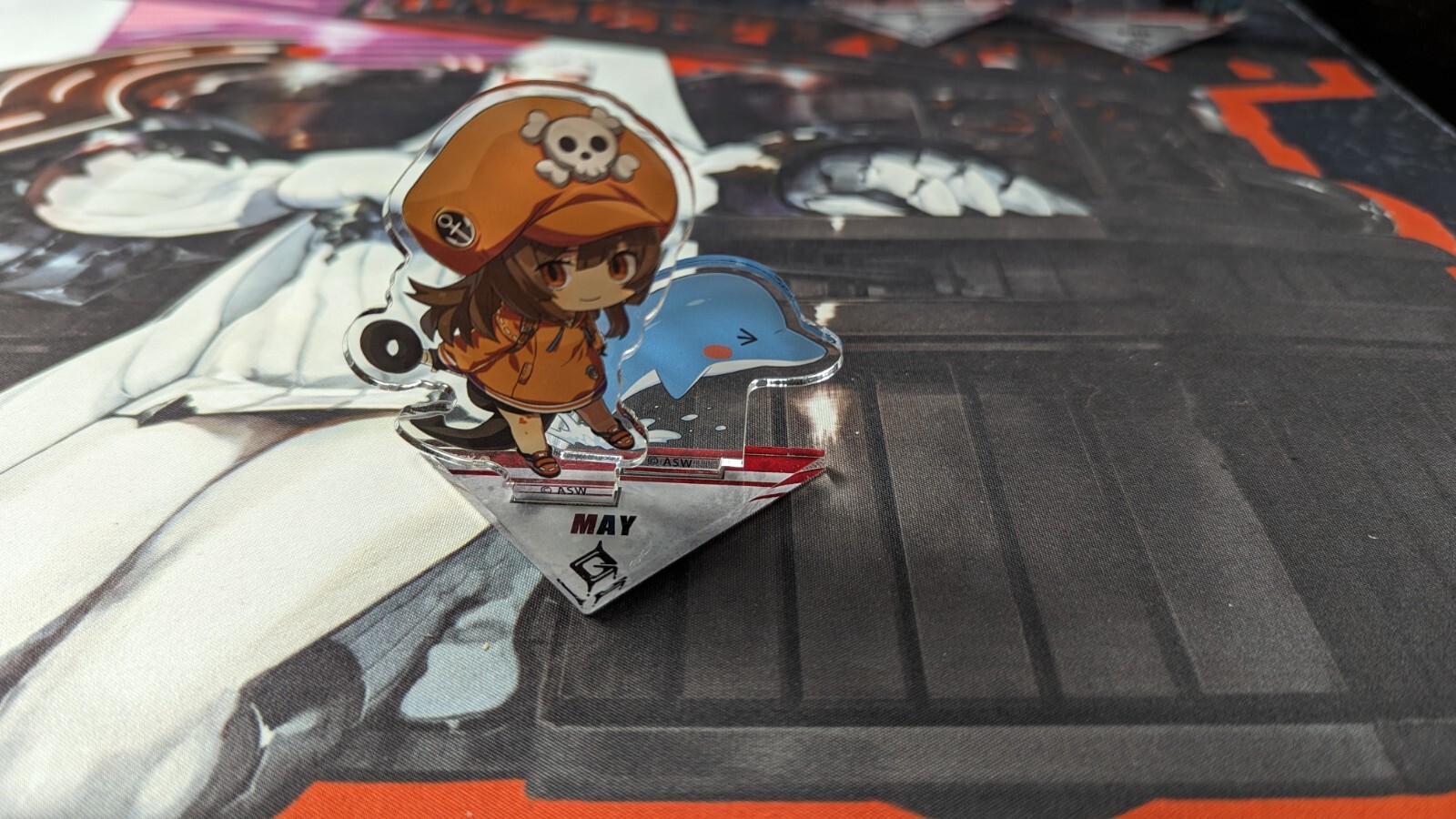 Guilty Gear Strive Acrylic Stand lot of 3 May Ky Kiske Anji Mito Chibi ...