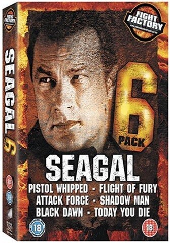 🆕 STEVEN SEAGAL SIX PACK COLLECTION DVD RGN2 BBFC 18 ACTION ...
