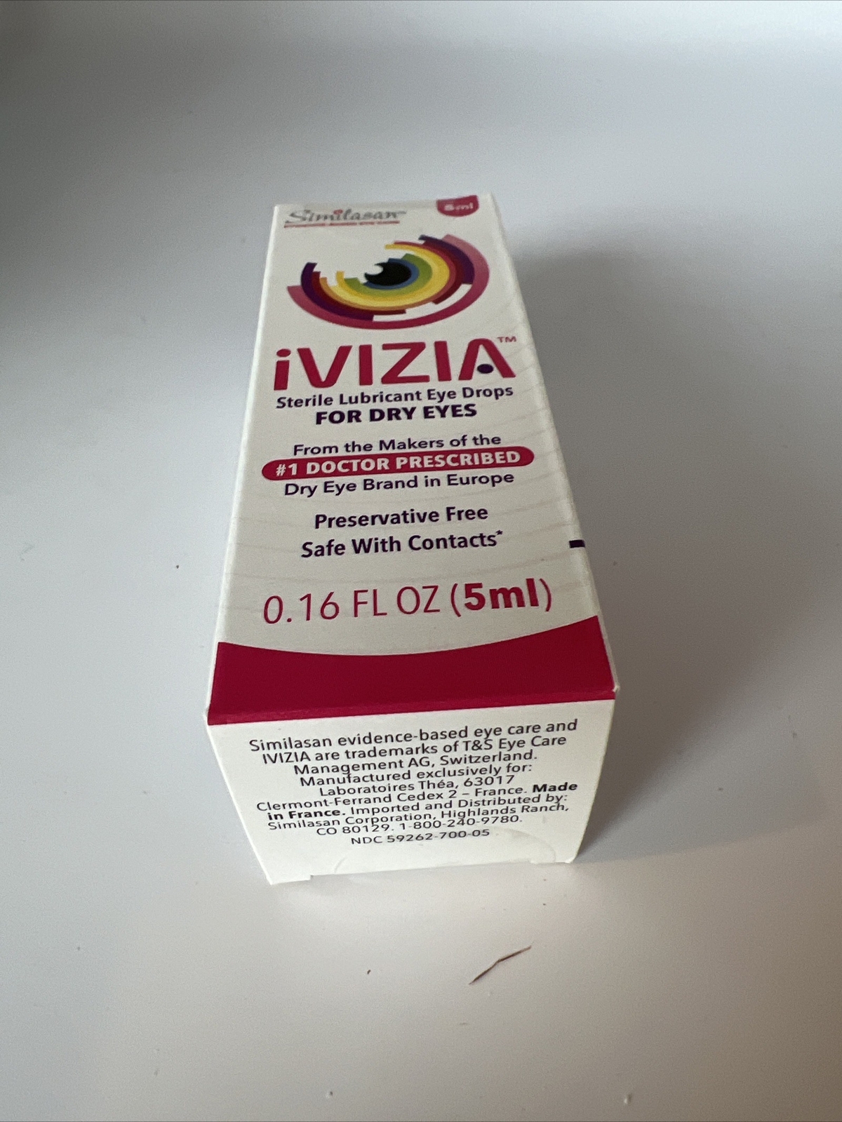 New iVIZIA Eye Drops DRY EYES .16 fl oz ea CONTACTS SAFE 94841850085| eBay