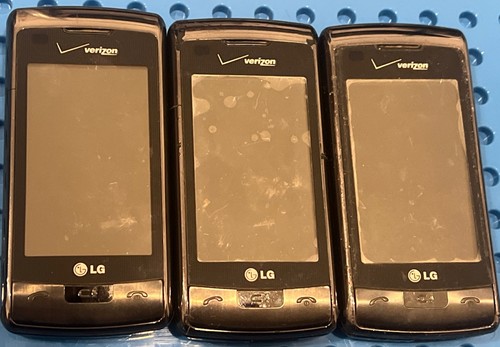 3 LG enV Touch, VX11000, Black, Verizon, Flip Phone, Each Sold ...