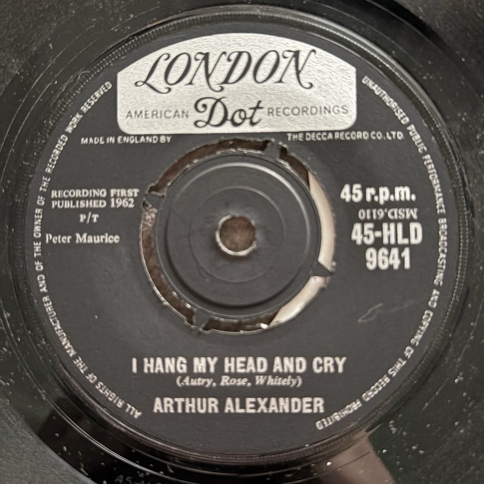 Arthur Alexander – Anna (Go To Him) - Original UK London 7" -45-HLD ...
