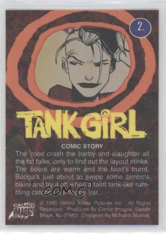 1995 Comic Images Tank Girl MagnaChrome Comic Story Tank Girl #2 md3 | eBay