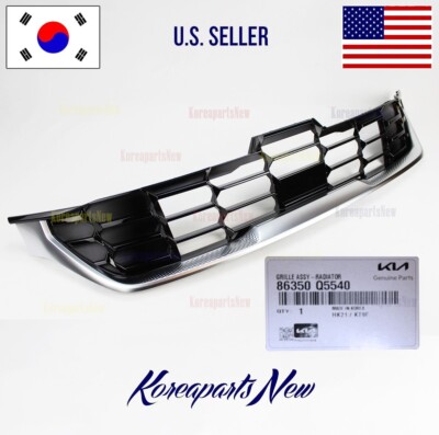 Front Bumper Grille Black 86350Q5540 ⭐GENUINE⭐ Kia Seltos 2024-2025 | eBay