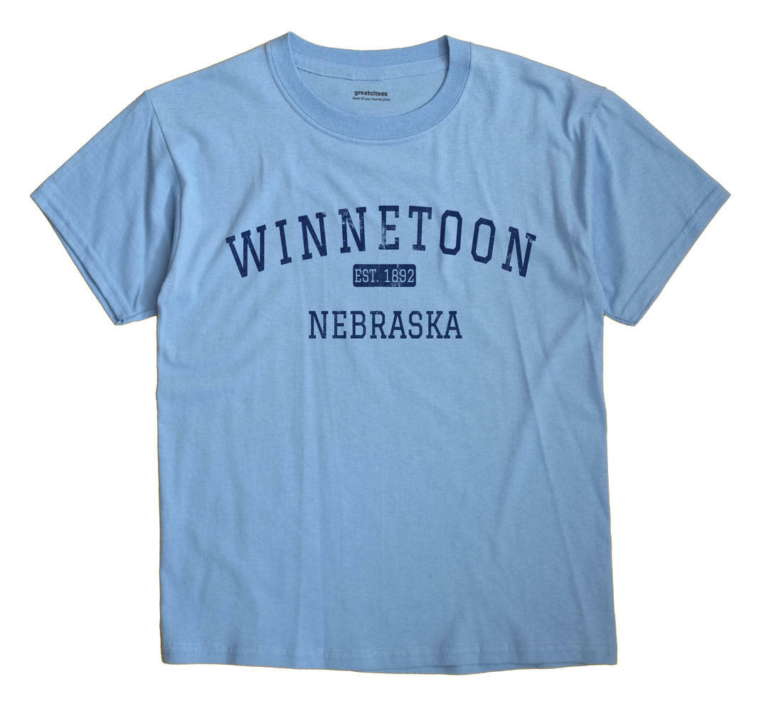 Winnetoon Nebraska NE T-Shirt EST | eBay