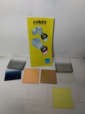 COKIN creative filter system lot of 7 filters and broucher pre-owned | eBay