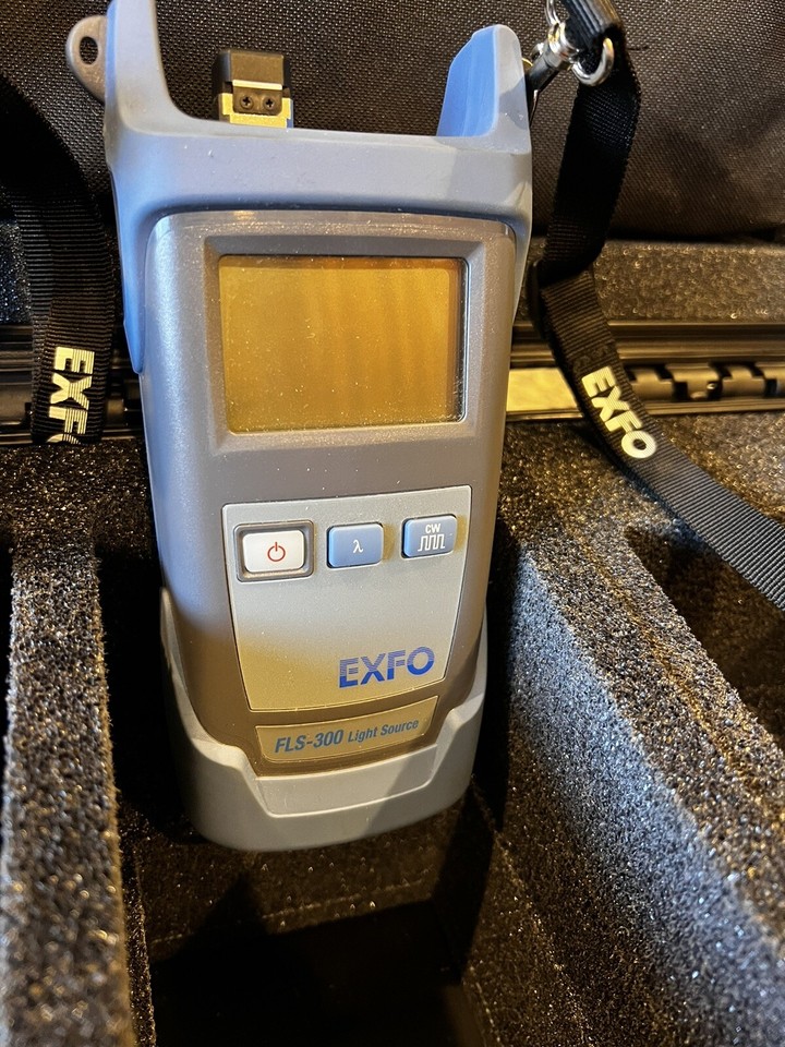 Exfo FPM-300 And FLS-300 With Hard Case And Accessories | eBay