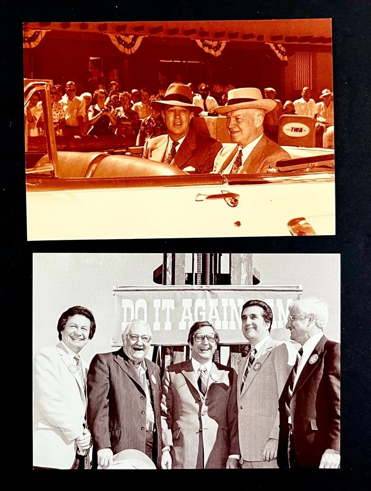 Las Vegas Billy Graham Truman Liberace Eisenhower Durante Reprint ...