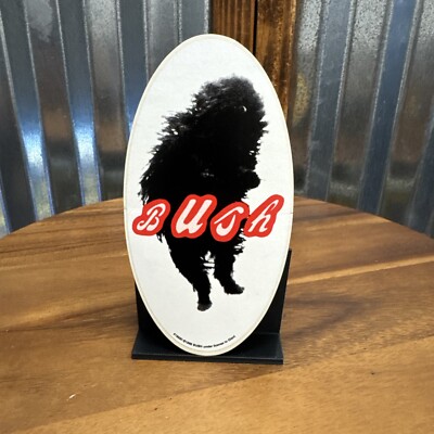 Vintage 1996 Bush Gavin Rossdale Oval Sticker Decal Tour Concert 6 ...