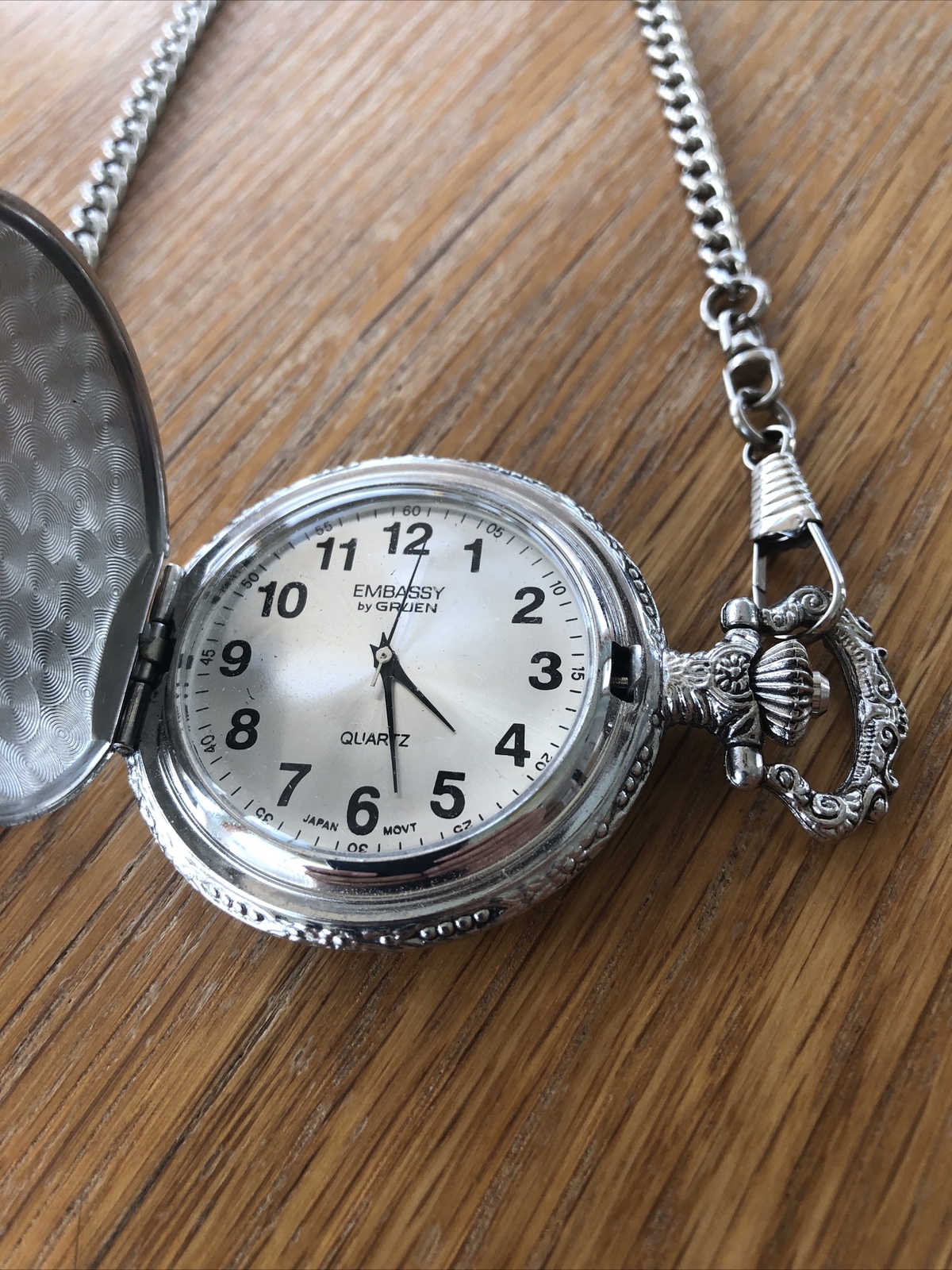 Embassy By Gruen Grandpa Pocket Watch | eBay
