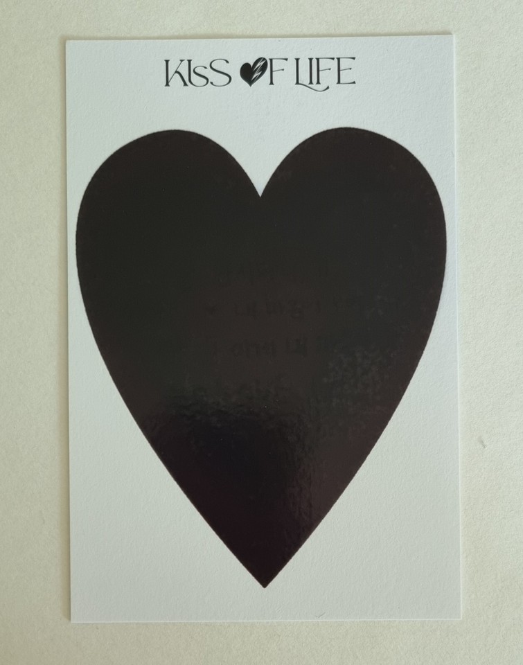 KISS OF LIFE KIOF 1st Album Midas Touch Official Photocard | eBay