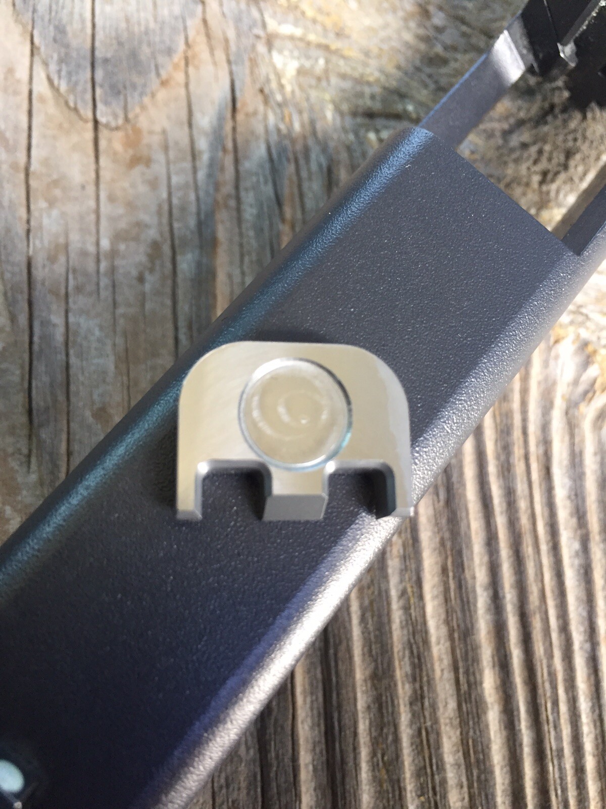 TITANIUM Glock Gen 1-5 Billet Backplate, Slide Plate CNC Machined ...