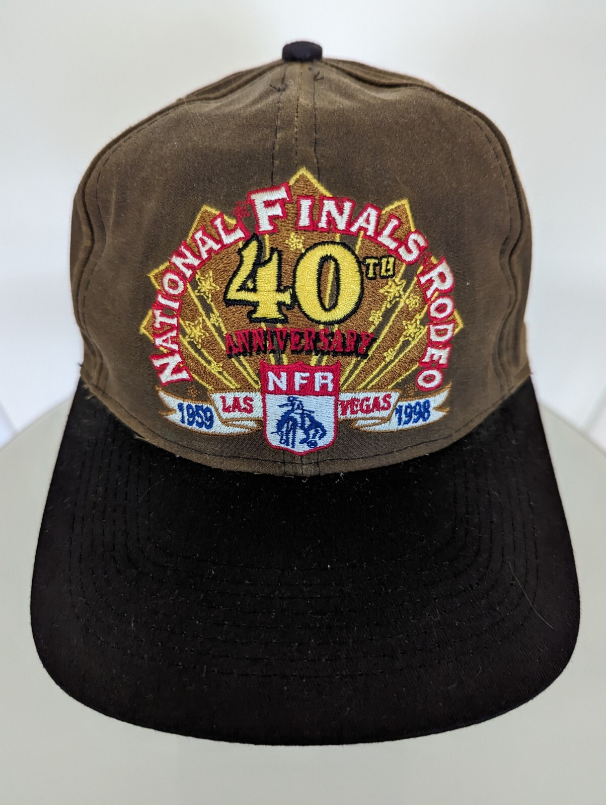 Vintage 1998 National Finals Rodeo Baseball Cap / 40t… - Gem
