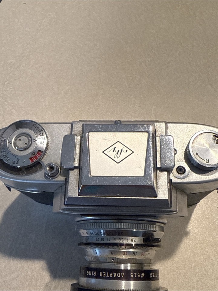 Agfa Agfaflex I 35mm Film SLR Camera - Apotar 50mm F2.8 Lens & WLF | eBay