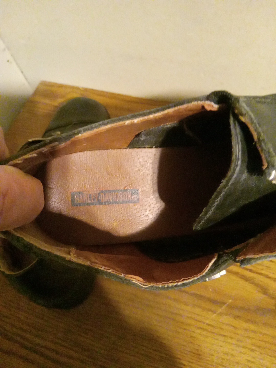 Harley Davidson Black Leather Slip On Clog Shoe Woman… - Gem