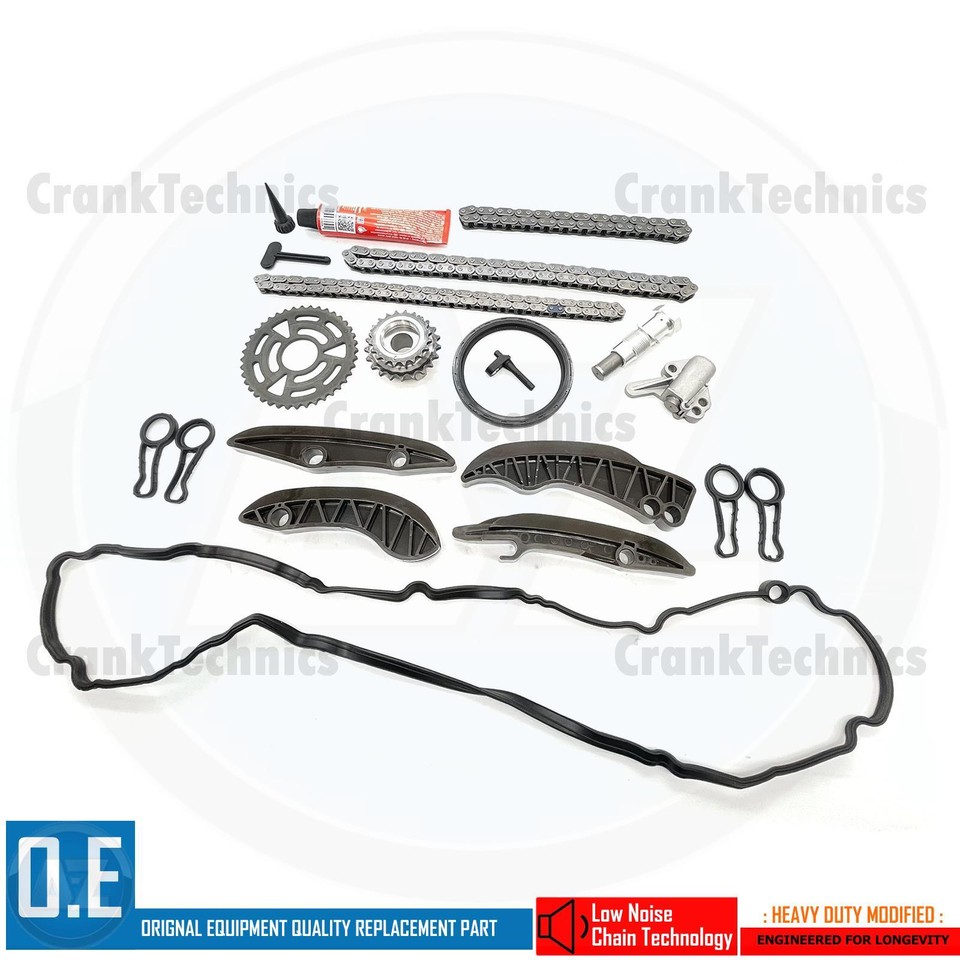 FOR BMW N47D20A N47D20B N47D20C N47C20A N47C16 UPPER LOWER TIMING CHAIN ...