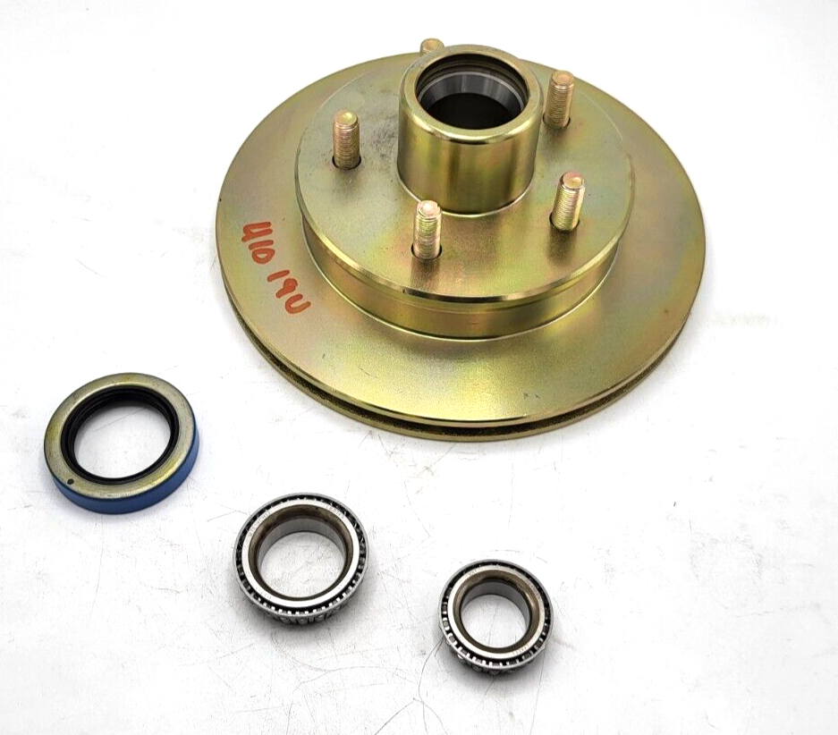 UFP DB-35 10" Vented Disc Brake Rotor/Hub 5x4.5 3750# 13-15" Trailer ...