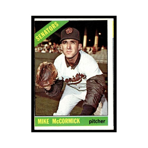 1966 Topps Mike McCormick Washington Senators #118 | eBay.de
