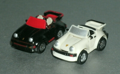 Two 1/125 Scale Porsche 911 Turbo 930 Mini Toys - Vintage 1980's Micro ...