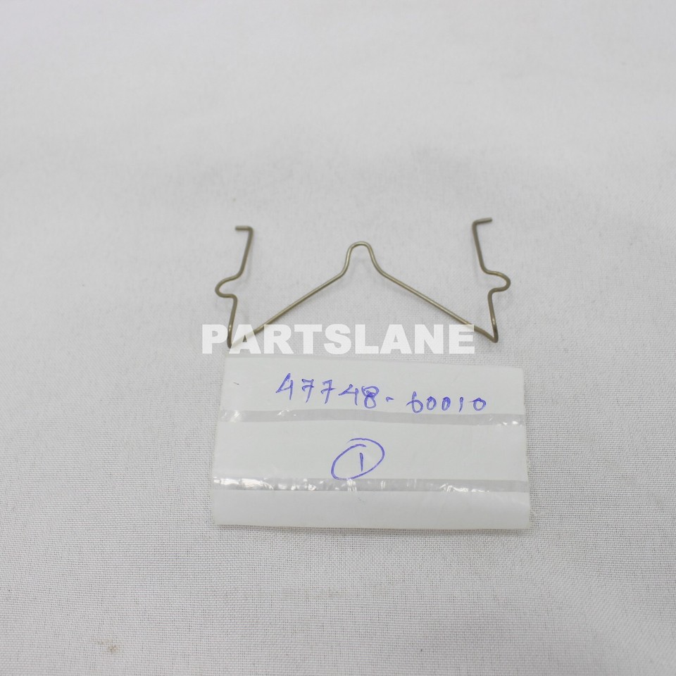 47748-60010 Toyota OEM Genuine SPRING, ANTI-RATTLE, NO.1(FOR FRONT DISC ...