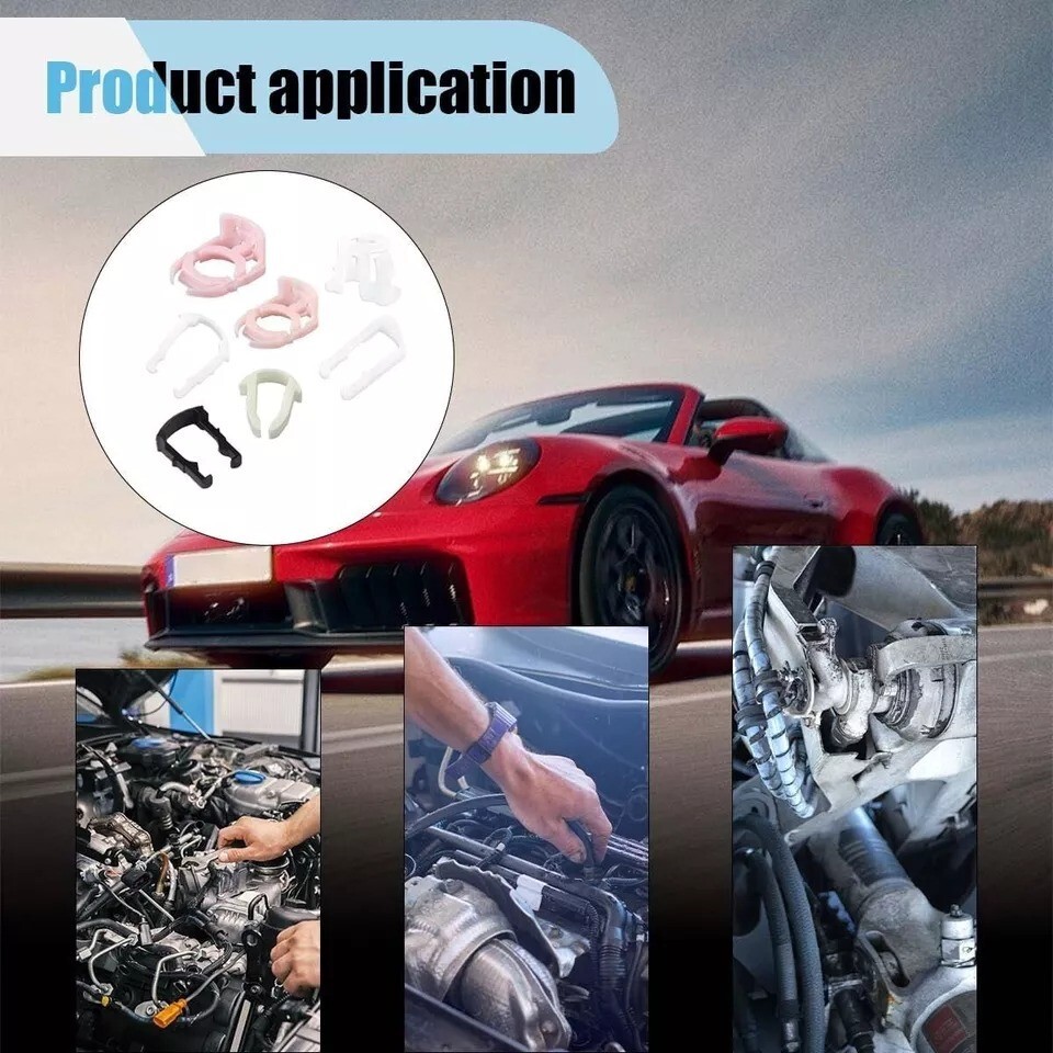 Fuel Line Retainer Clips 160PCS, 3/8 & 5/16 Fuel Line Retaining Clip ...