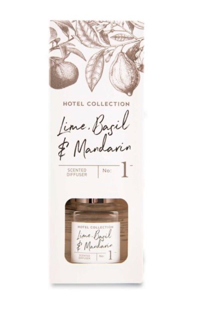 Aldi No 1 Lime,Basil & Mandarin Luxury Hotel Collection Reed Diffuser ...
