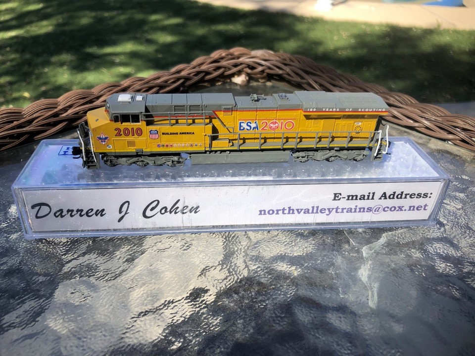 N Scale NVT/Kato ES44AC Union Pacific BSA 100 Years of Scouting #2010 - NIB | eBay