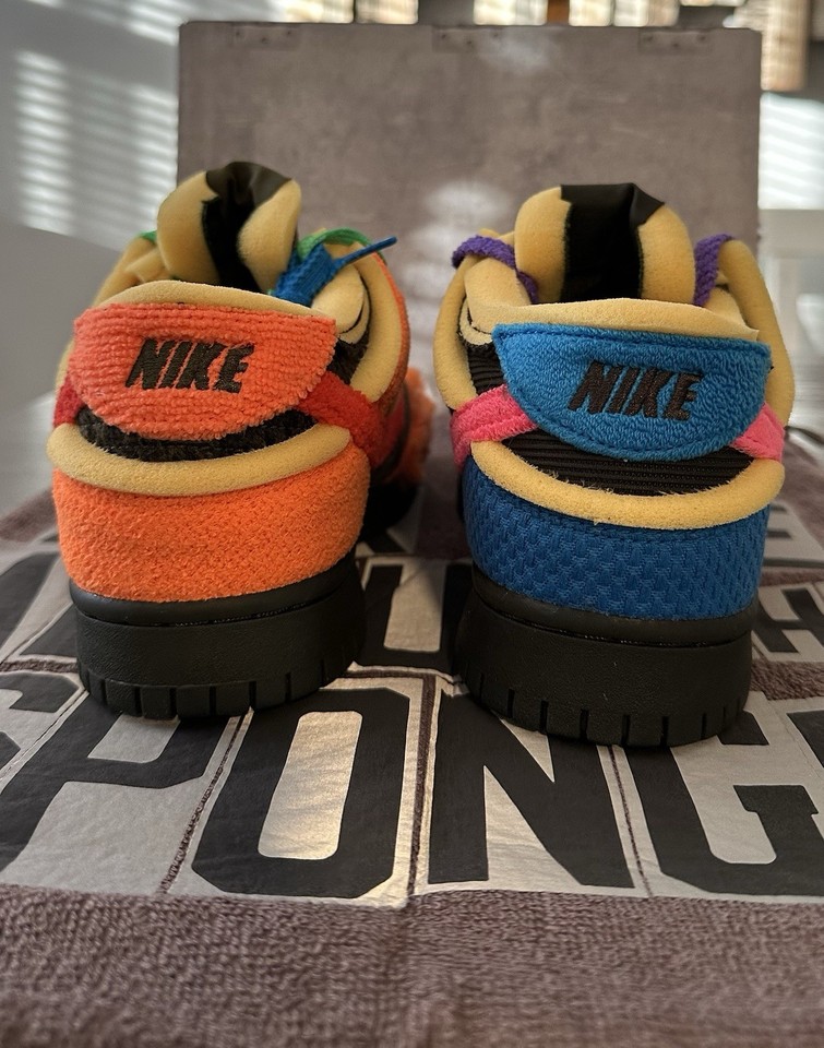 AUTHENTIC Nike CPFM Swamp Sponge Dunk Photo Blue/Digital Pink Size 9.5 ...