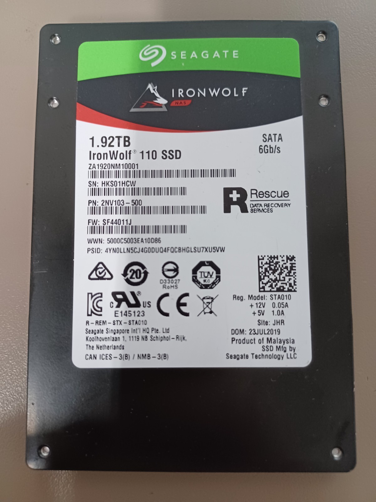 Seagate IRONWOLF 1.92TB SSD | 6Gb/s | SATA Solid State Drive | eBay