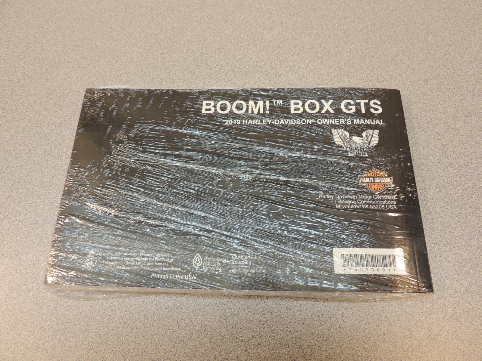-NEW- OEM HARLEY-DAVIDSON 2019 Boom! Box GTS Owners Manual User Guide ...