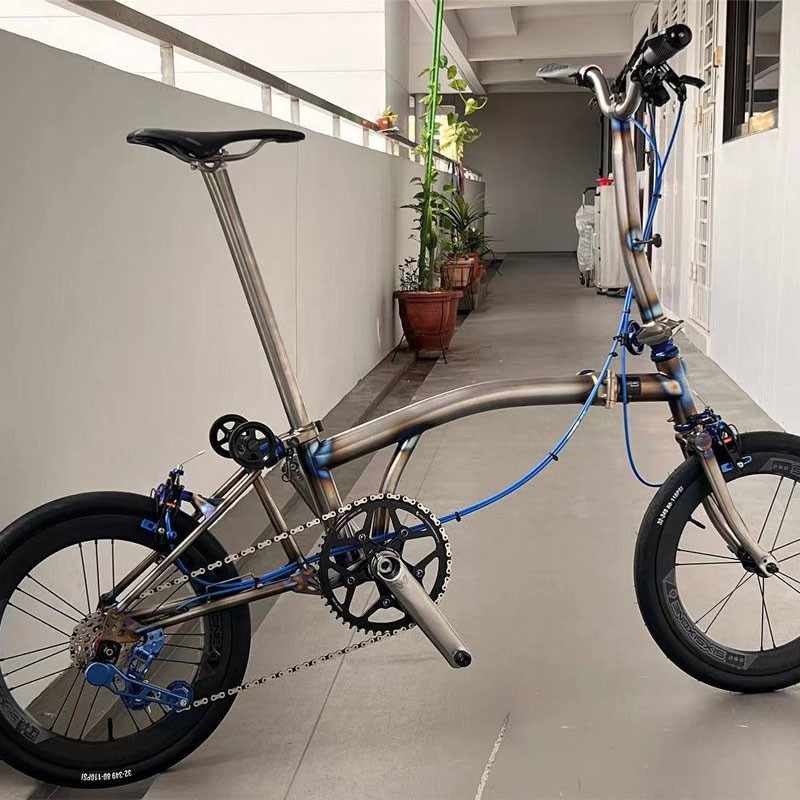Ti Atom/titanium frame sets for Brompton | eBay