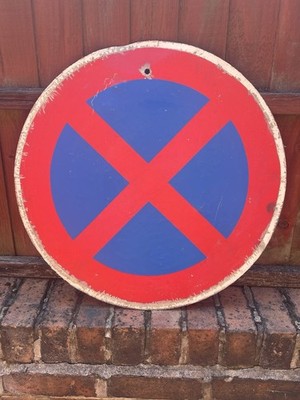 Original Cold War East German DDR GDR Vintage Road Sign Trabant ...