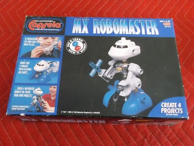 CAPSELA MX ROBOMASTER MOTORIZED BUILDING TOY 80-9215 4-PROJECTS OPEN NOS | eBay