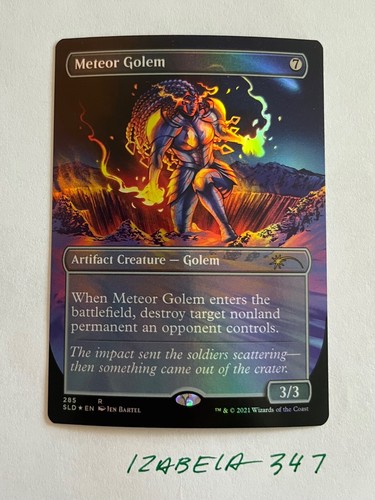 MTG Meteor Golem - FOIL - Secret Lair Drop #285 NM/M Unplayed | eBay