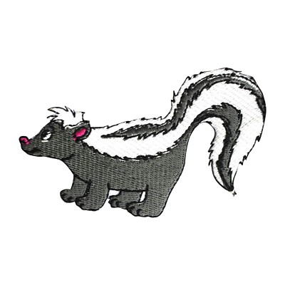 Skunk Patch, Mignon Animal Patch, Brodé Patch à Repasser 9x6cm | eBay