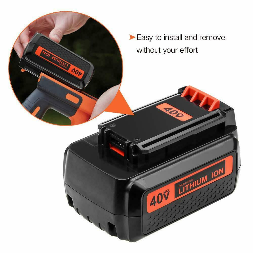 replace for Black and Decke40 Volt Max Lithium Battery LBX2040 LBXR36 ...
