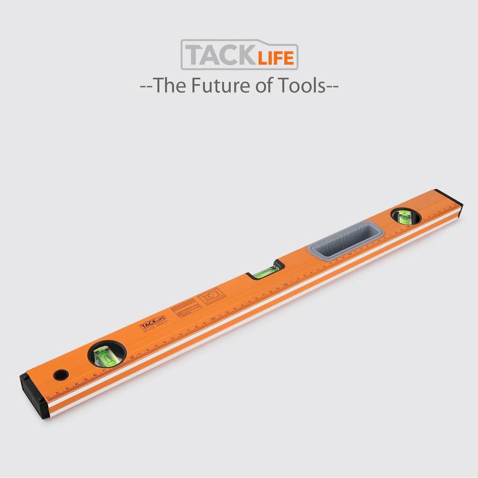 Box Level, Tacklife MT-L02 24-Inch Level Aluminum Alloy Magnetic ...