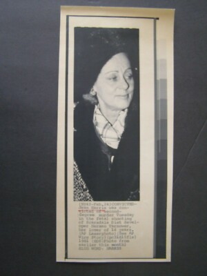 AP Wire Press Photo 1981 Jean Harris convicted of killing Dr Herman ...