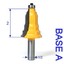 1 PC 1/2" SH Architectural Molding Base-A Router Bit S 7426923962073 | eBay